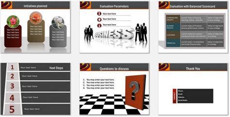 PowerPoint Process Strategy Template