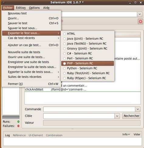 Stratégie De Tests Automatisation De Tests Fonctionnels De Non Regression Php Unit Selenium Et