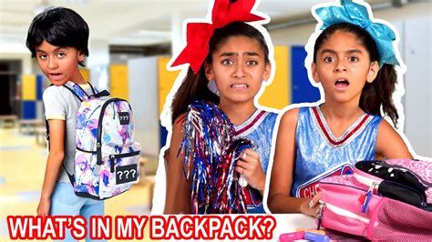 Last Day Of School Whats In My Backpack Youtube