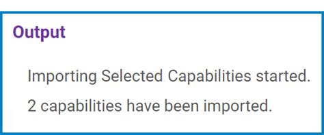 Import Capability Audit 11