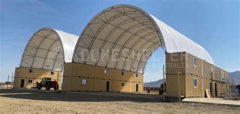 Bisha Mine Eritrea Huge Height Clearance Vehicle Shelters