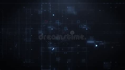 Digital Data Grid Wall Background Stock Footage Video Of Graphic