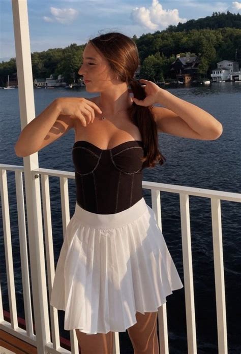 Brunette Scenic Tennis Skirt Male43can