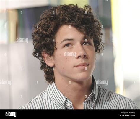 Musician Nick Jonas From The Jonas Brothers Band During An Appearance