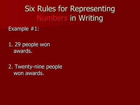 PPT Representing Numbers In Writing PowerPoint Presentation Free Download ID 6099009