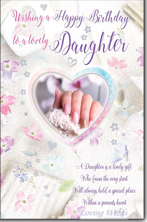 Daughter Birthday Cards Printable