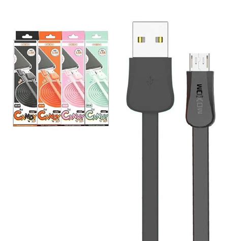 Moxom Cc79 2 4a Candy Micro Fast Charging Usb 1m Cable Price In Sri Lanka Central Computers