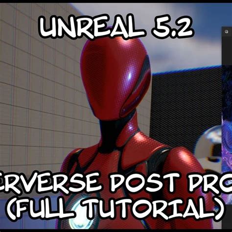 unreal 5 2 spiderverse inspired post process material community