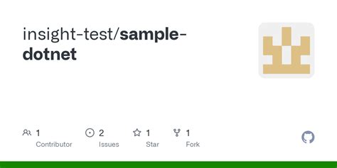 Github Insight Test Sample Dotnet