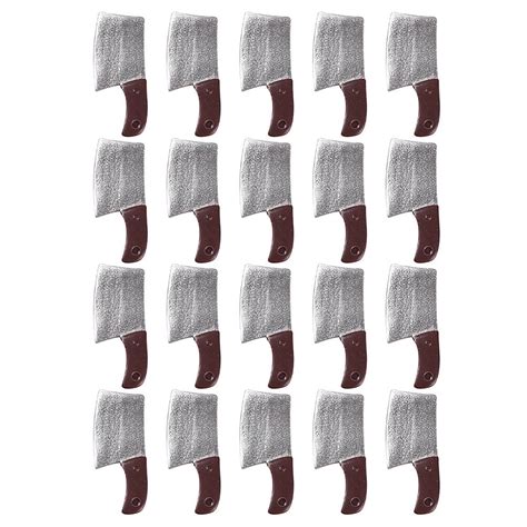 Labserron 20pcs Simulation Cutter Models Resin Model Accessories For Educational And Creative