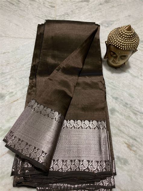 Mangalagiri Pattu By Cottonkanchi Border Plain Pattu Sarees