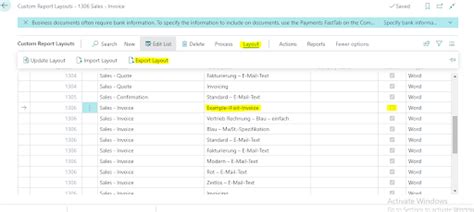 How To Design Custom Reports Layout In Business Central