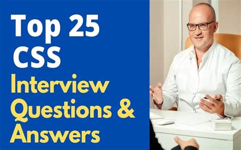 Top 25 Css Interview Questions And Answers In 2025