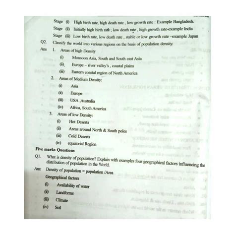 Ch 2 The World Population Notes Class 12 Geography Ncert Ac Eduhub