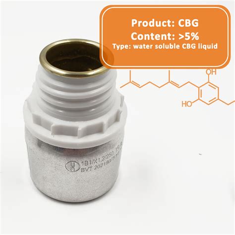Wholesale Water Soluble Cbg 20 Liquid For Sale In Bulk