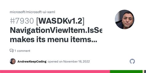 Wasdkv12 Navigationviewitemisselected Makes Its Menu Items Invisible · Issue 7930