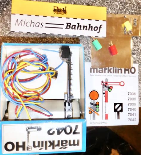 Track Blocking Signal M Rklin Metal Track H Mint In Box Hc Picclick Uk