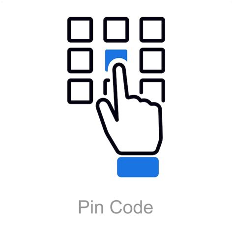 Premium Vector Pin Code