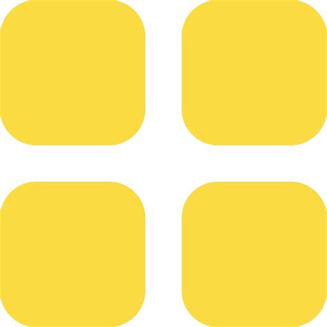 Bento Like Menu Flat Color Ui Icon Four Squares Chocolate Menu Representation Navigation