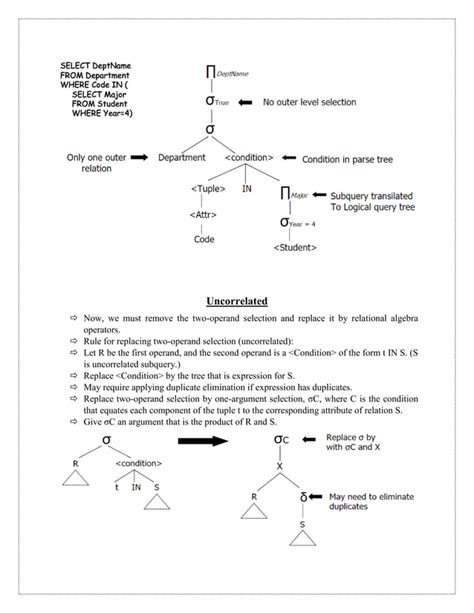 query trees pdf databases computer software and applications