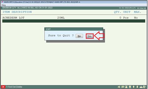 How To Fix Maximum Allowed In Billing Alert Which Appears While Feeding Qty Sale Bill In