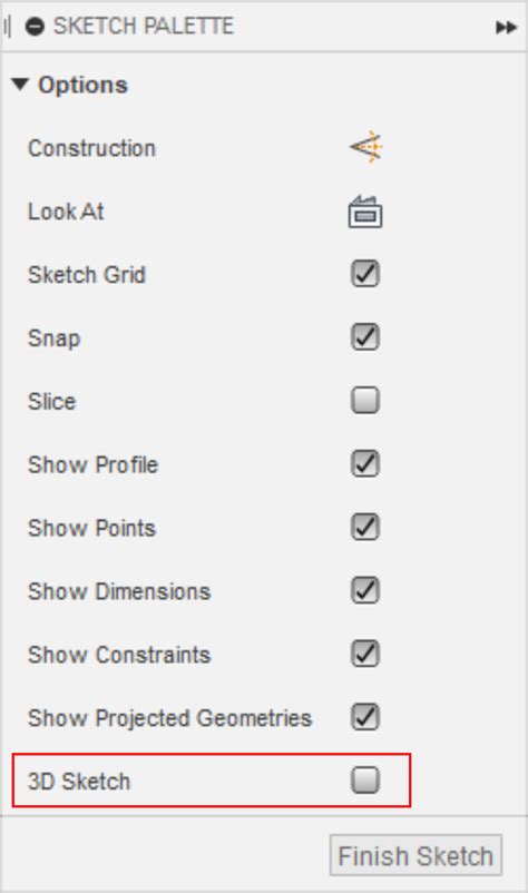 如何禁用 Fusion 中显示的三维草图或原点小控件