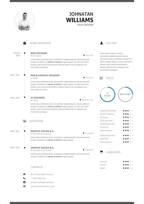 Free Simple Resume Format And Cover Letter In Indd Idml Doc And Docx