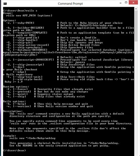 Ruby On Rails Webrick Server Not Starting In Windows 8 Stack Overflow