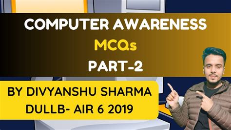 Computer Awareness Mcqs Part 2 For Cuet Dullb And Bhullb Youtube