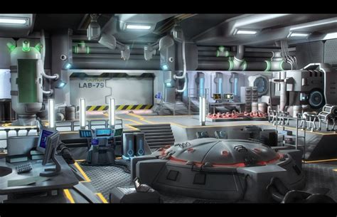 Sci Fi Lab Equipment
