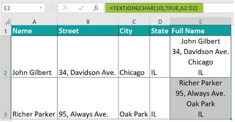 Textjoin Excel Function Syntax Examples How To Use