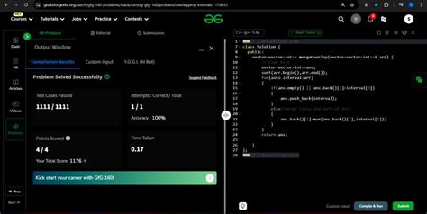sangram bera on linkedin gfg160 geekstreak2024 gfg160