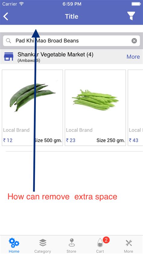 Ios How Can Remove Extra Header Space Form Uiviewcontroller Stack