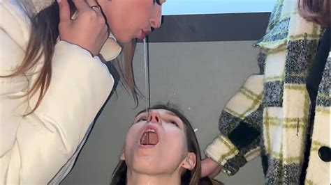 Sadistic Humiliation Of Human Ashtray With Spit And Ashes Public