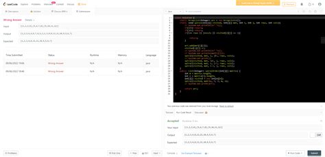 What Is This Weird Behaviour Of Leetcode Compiler My Code Gets Accepted When I Give Custom