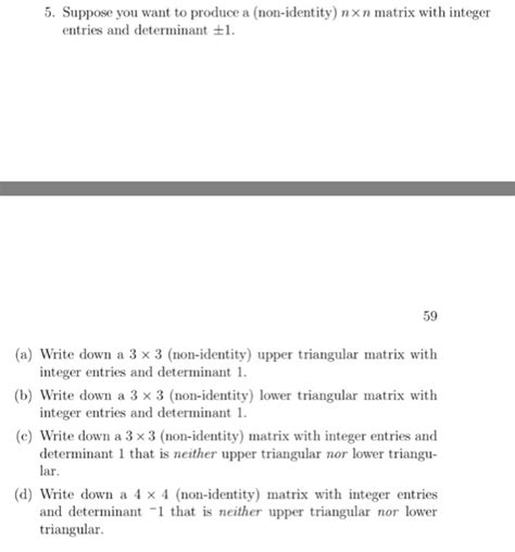 Solved Suppose You Want To Produce A Non Identity N Times Chegg Com