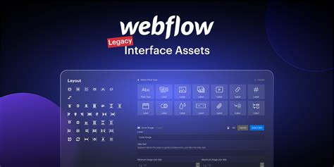 Webflow Interface Assets Legacy Figma