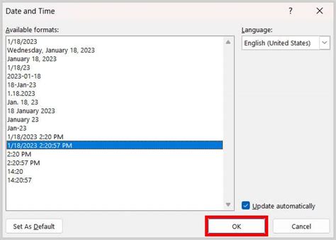 How To Add An Updating Date And Time In Microsoft Word PC Mac