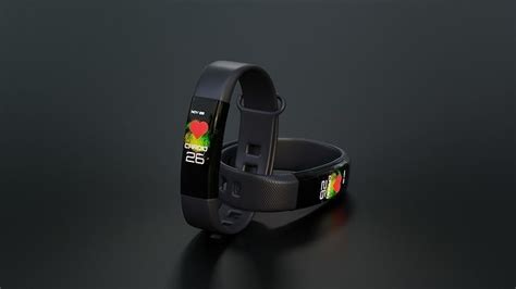 Smart Wrist Band 3d Model Cgtrader