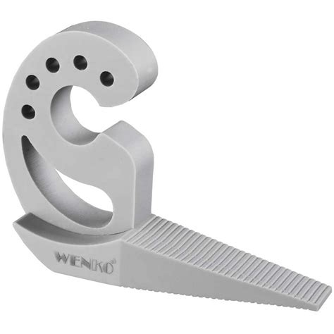 Wenko Butée De Porte Multi Stop® Gris Hxlxp 77 X 118 X 25 Cm