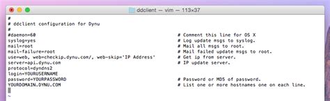 DDClient For Mac OS X Free Dynamic DNS Service Dynu