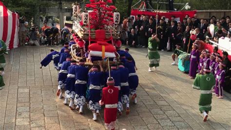 長崎くんち20167日 諏訪神社 油屋町 川船 引き回し YouTube
