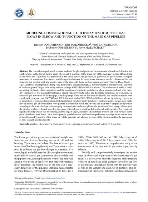 Pdf Modeling Computational Fluid Dynamics Of Multiphase Flows In