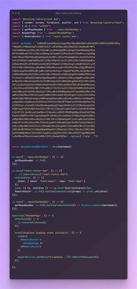 Rafi Cantor On Linkedin React Testing Mocking