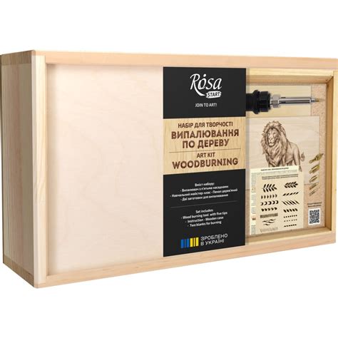 Техніка випалювання набір 5 насадок Rosa Start Rosa