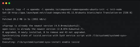 tutorial install and configure openebs on amazon elastic kubernetes service the new stack