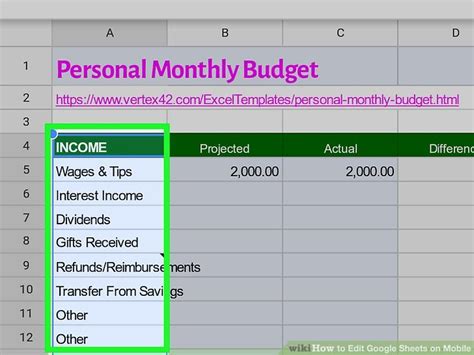 Simple Ways To Edit Google Sheets On Mobile 13 Steps