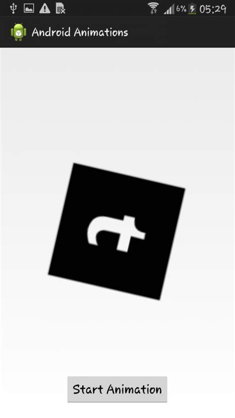 Animations Fade In Fade Out And Zoom In Out In Android Demo Kashipara