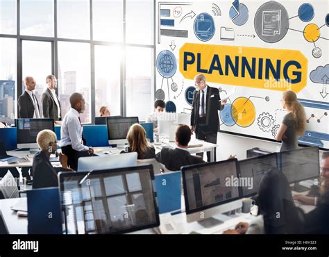Planning Strategy Global Business Data Concept Stock Photo Alamy