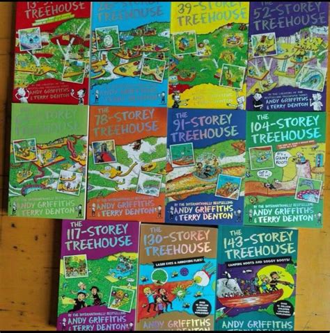 Story Treehouse 11 Books Including Latest 130 And 143 Storey Tree House The 13 Storey
